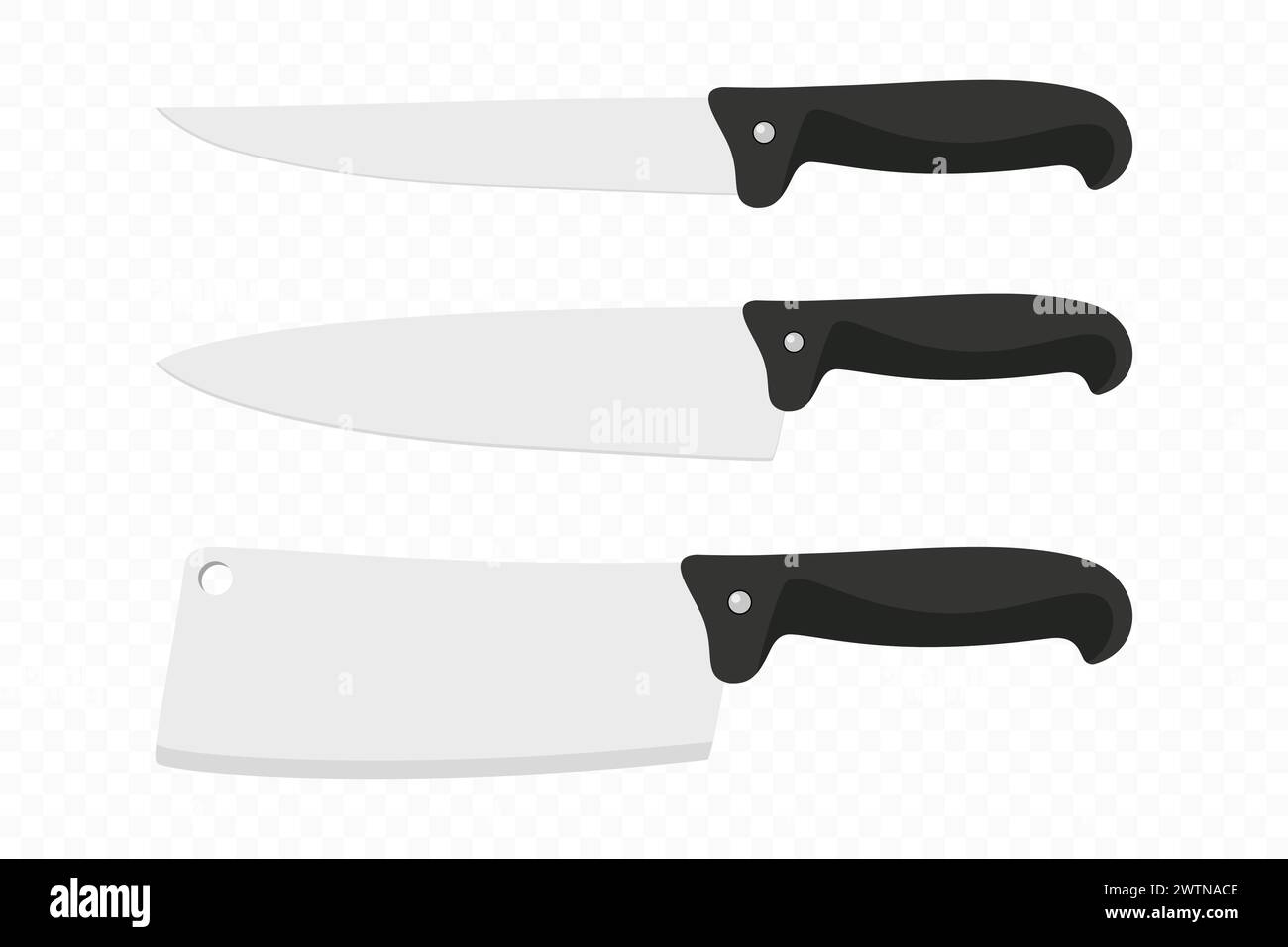 Professional cutlery Stock Vector Images - Alamy