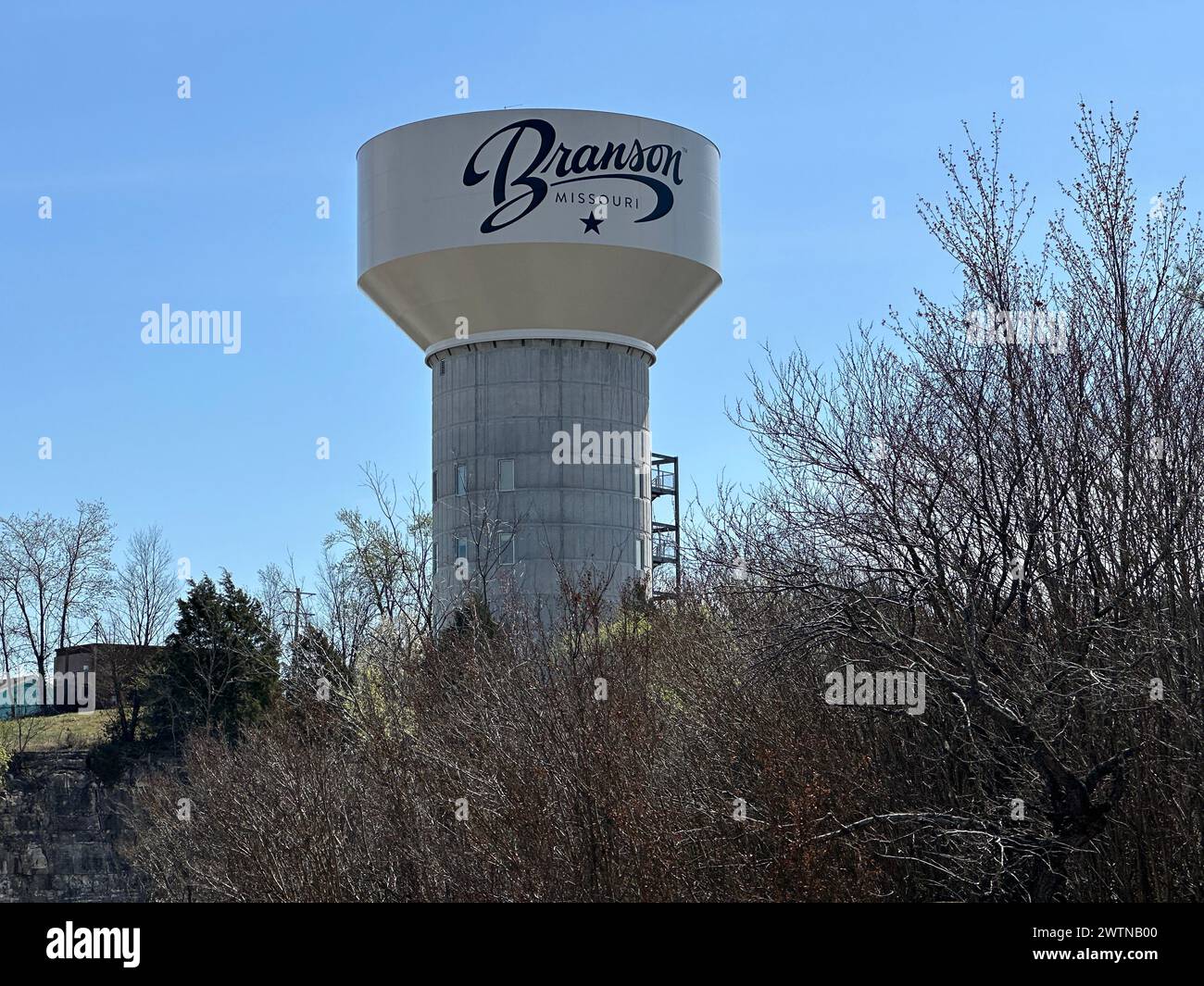 Branson water tower hi-res stock photography and images - Alamy
