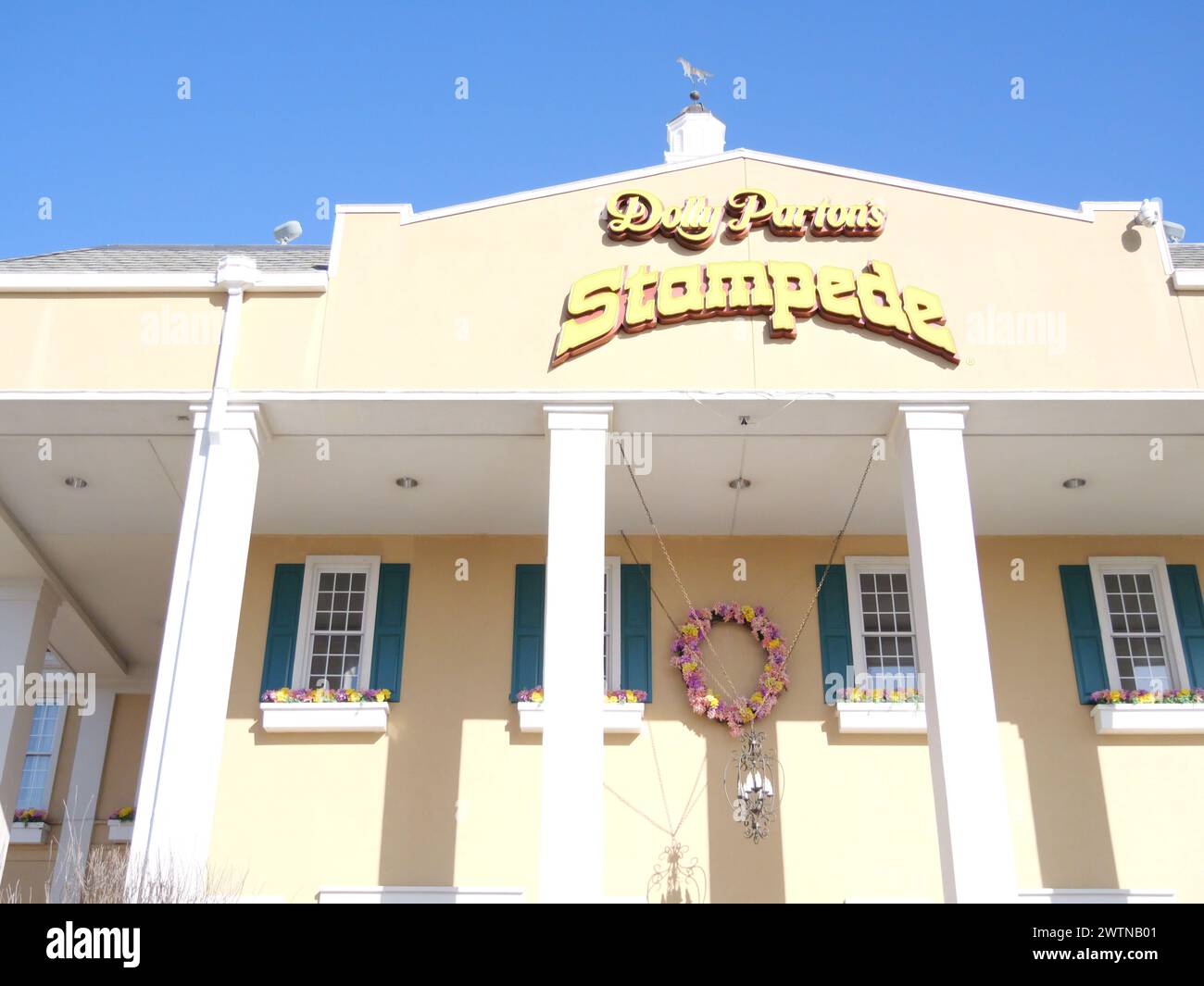 Branson, Missouri - March 11: Dolly Parton's Dixie Stampede Stock Photo ...