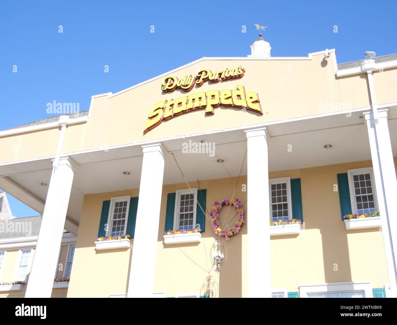 Branson, Missouri - March 11: Dolly Parton's Dixie Stampede Stock Photo ...