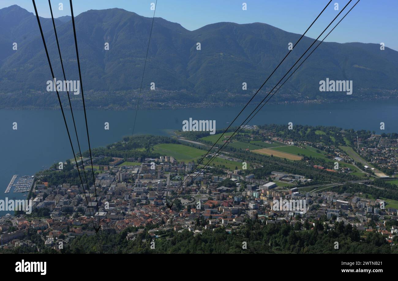 Cable car ascona hi-res stock photography and images - Alamy