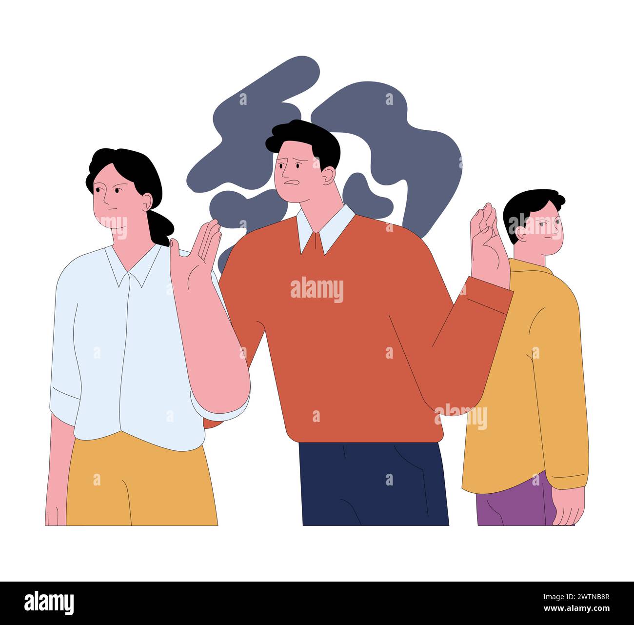 Isolation issue Stock Vector Images - Alamy