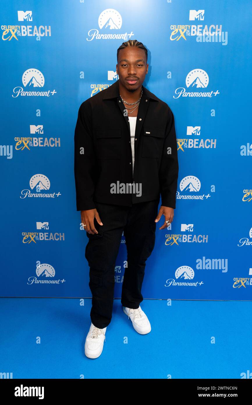 James Pendergrass attending the Celebrity Ex on the Beach event at the ...