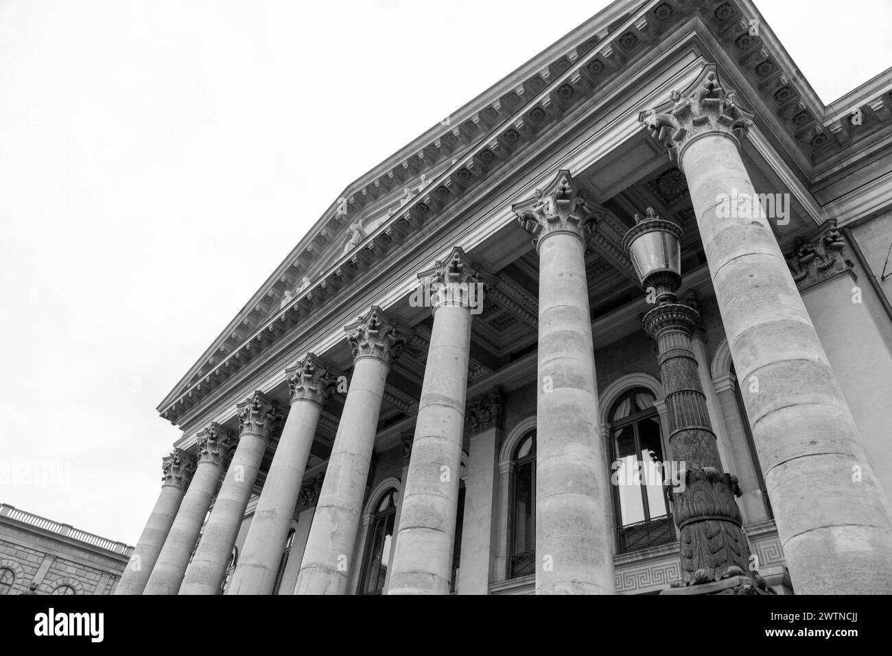 Bavarian National Theather and Opera building at the Max Joseph Square ...