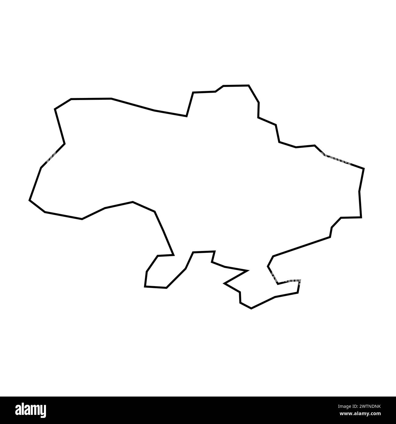 Ukraine Big Cities Map
