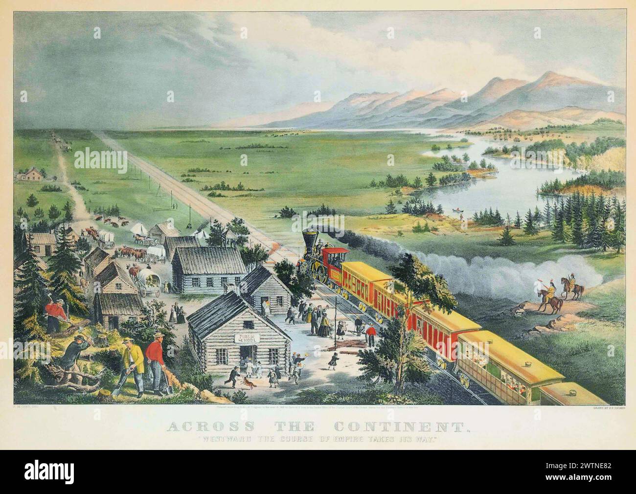 Across the Continent: "Westward the Course of Empire Takes its Way ...