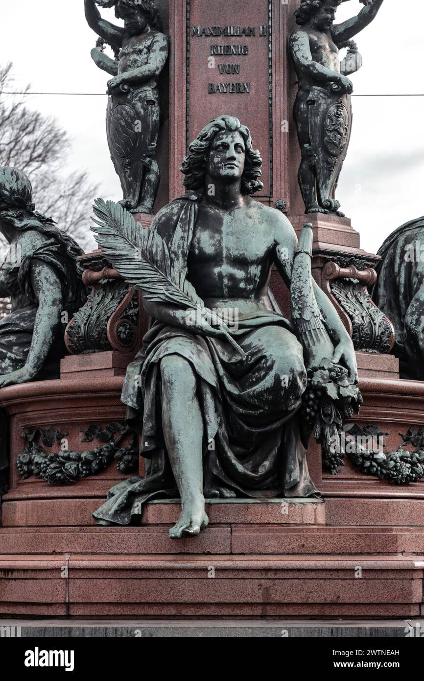 Maxmonument monument maximilian ii hi-res stock photography and images ...