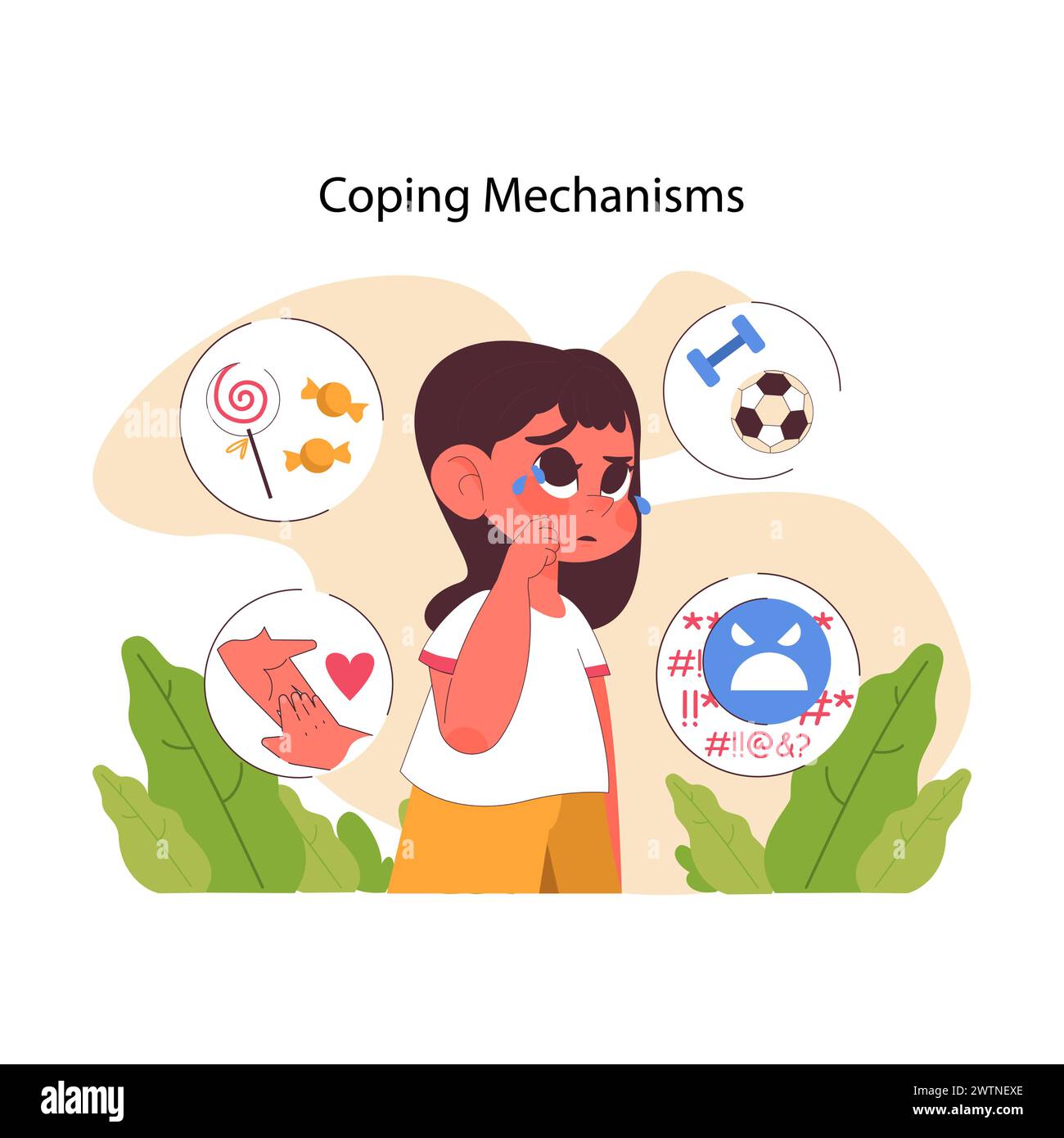 Destructive activities Stock Vector Images - Alamy