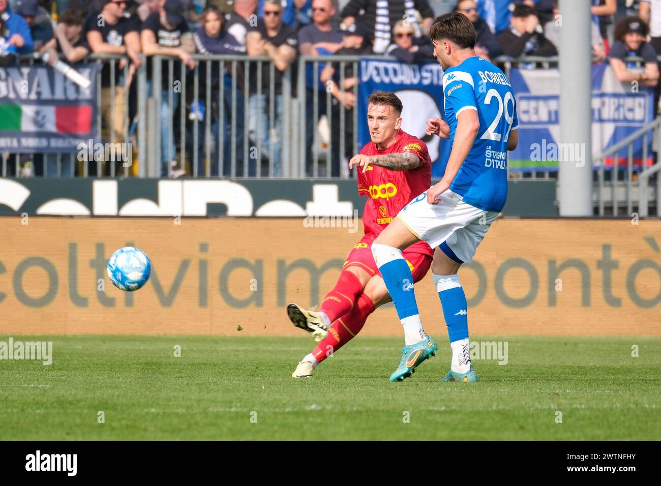 Jari Vandeputte of US Catanzaro Calcio 1929 during the Italian Serie B ...