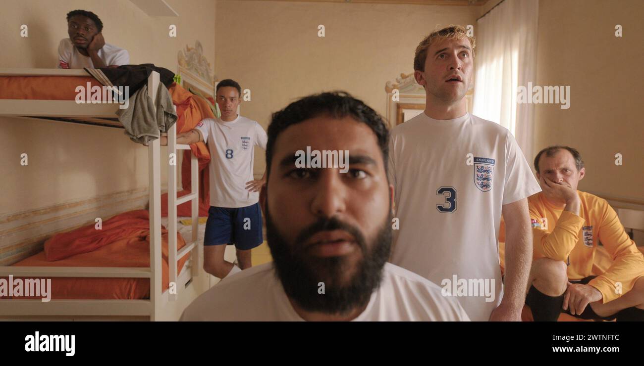 THE BEAUTIFUL GAME, from left: Sheyi Cole, Kit Young, Robin Nazari ...