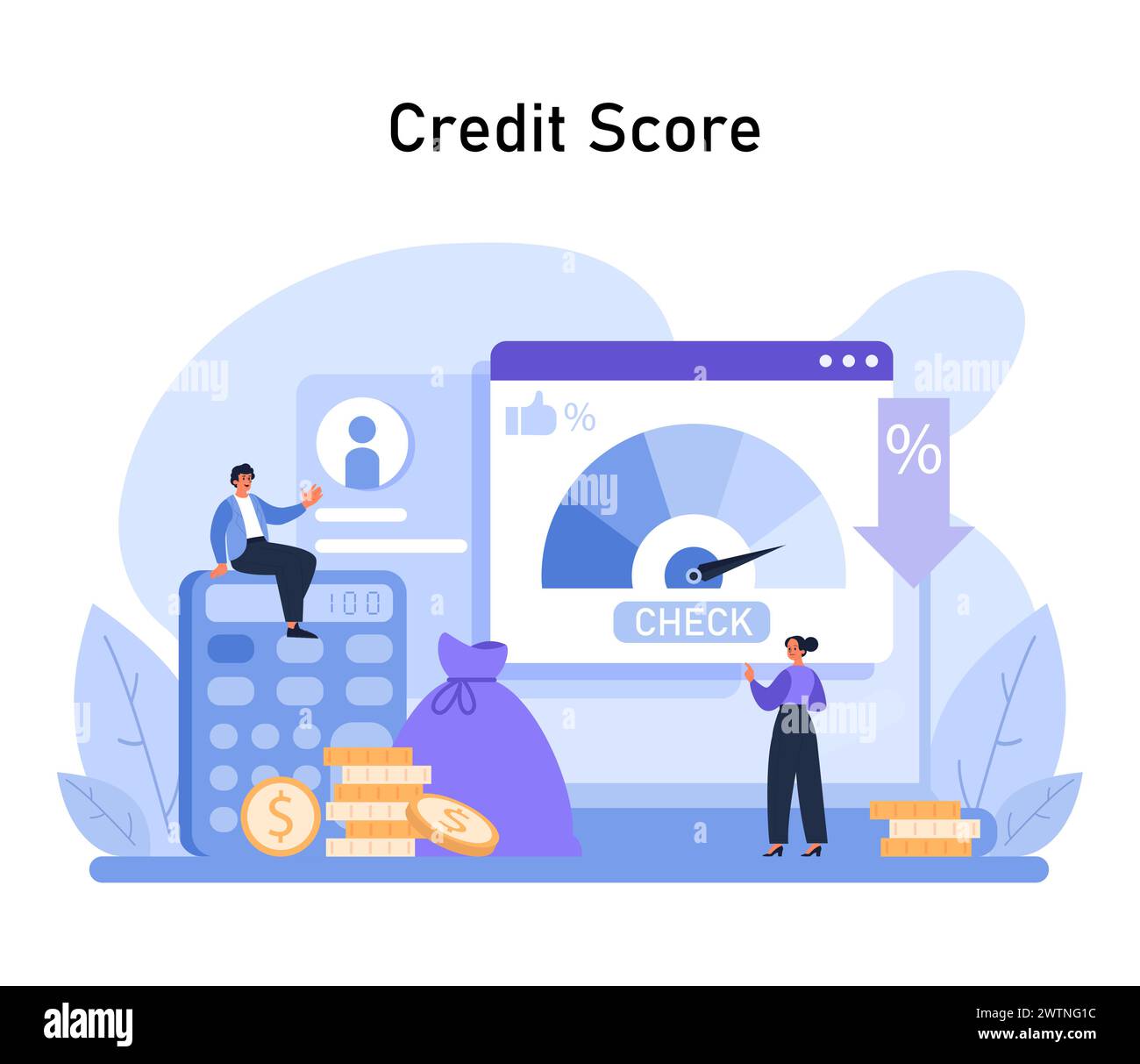 Credit Score Insight. A visual guide to understanding and checking your ...