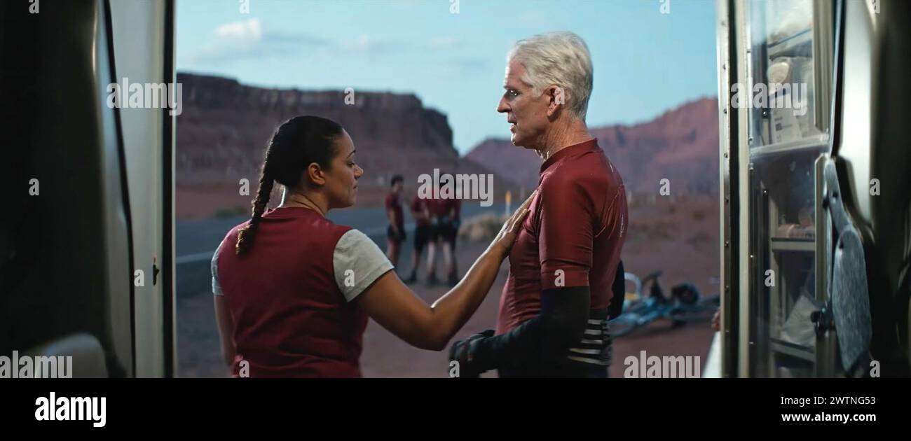 HARD MILES, from left: Cynthia Kaye McWilliams, Matthew Modine, 2023 ...
