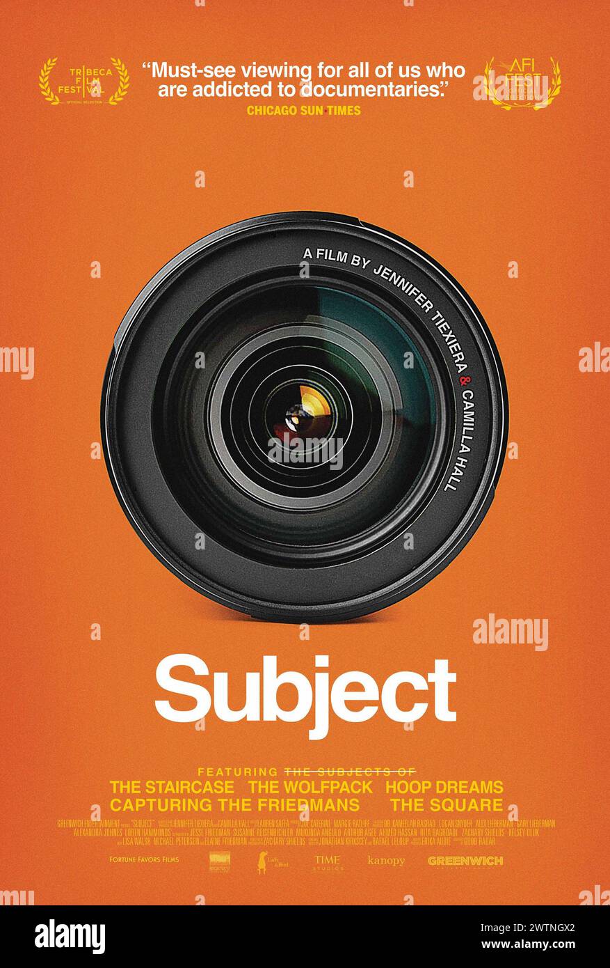 SUBJECT, US poster, 2022. © Greenwich Entertainment /Courtesy Everett ...
