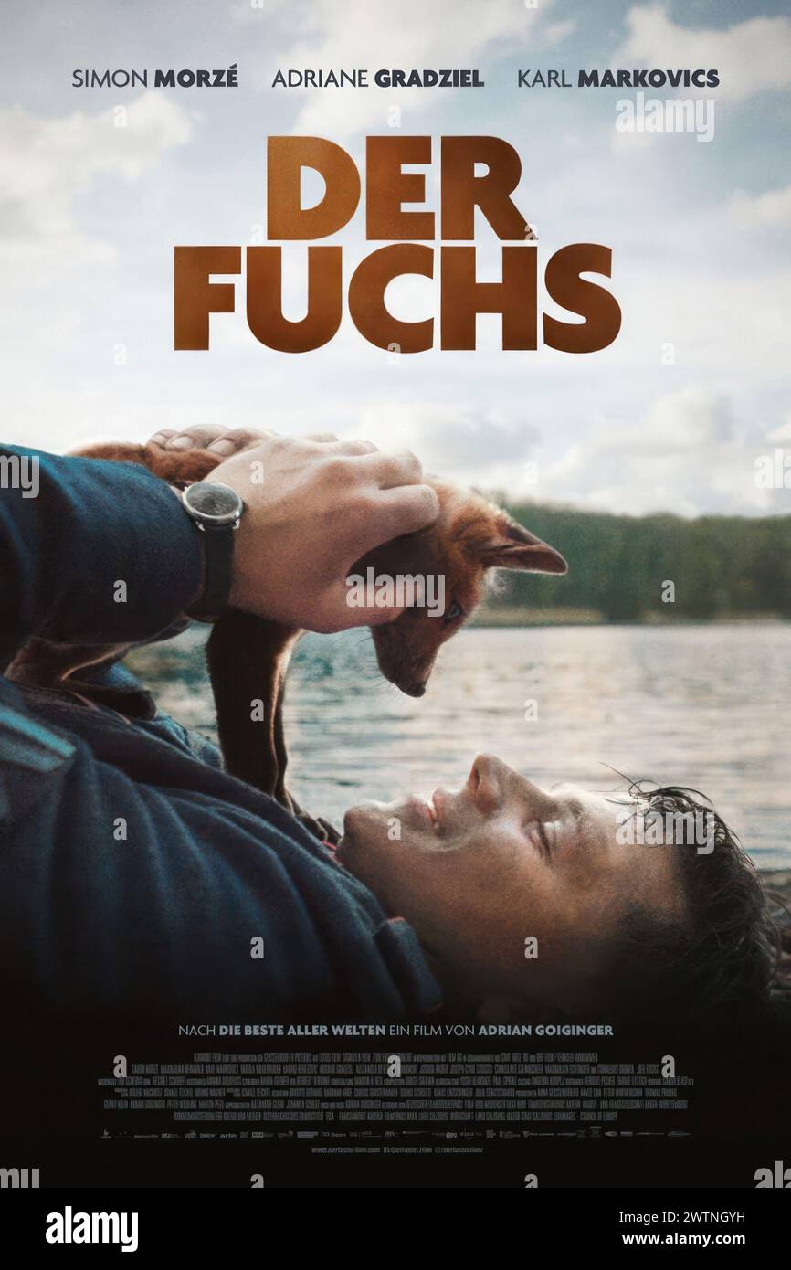 THE FOX, (aka DER FUCHS), poster in German, Simon Morze, 2022 ...