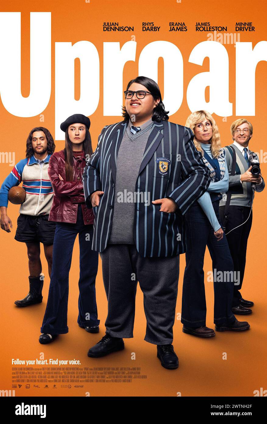 UPROAR, poster, from left: James Rolleston, Erana James, Julian ... UPROAR, poster, from left: James Rolleston, Erana James, Julian ...