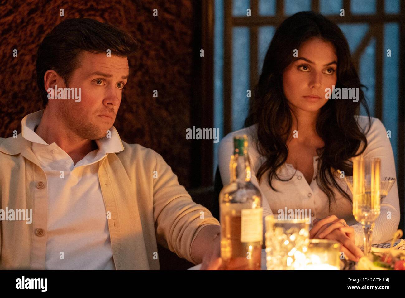 DEATH AND OTHER DETAILS, from left: Jack Cutmore-Scott, Pardis Saremi ...