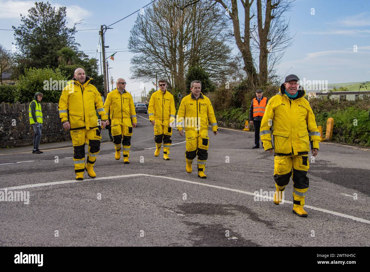 Courtmacsherry Land and Sea St. Patrick's Day Parade, March 2024 Stock ...