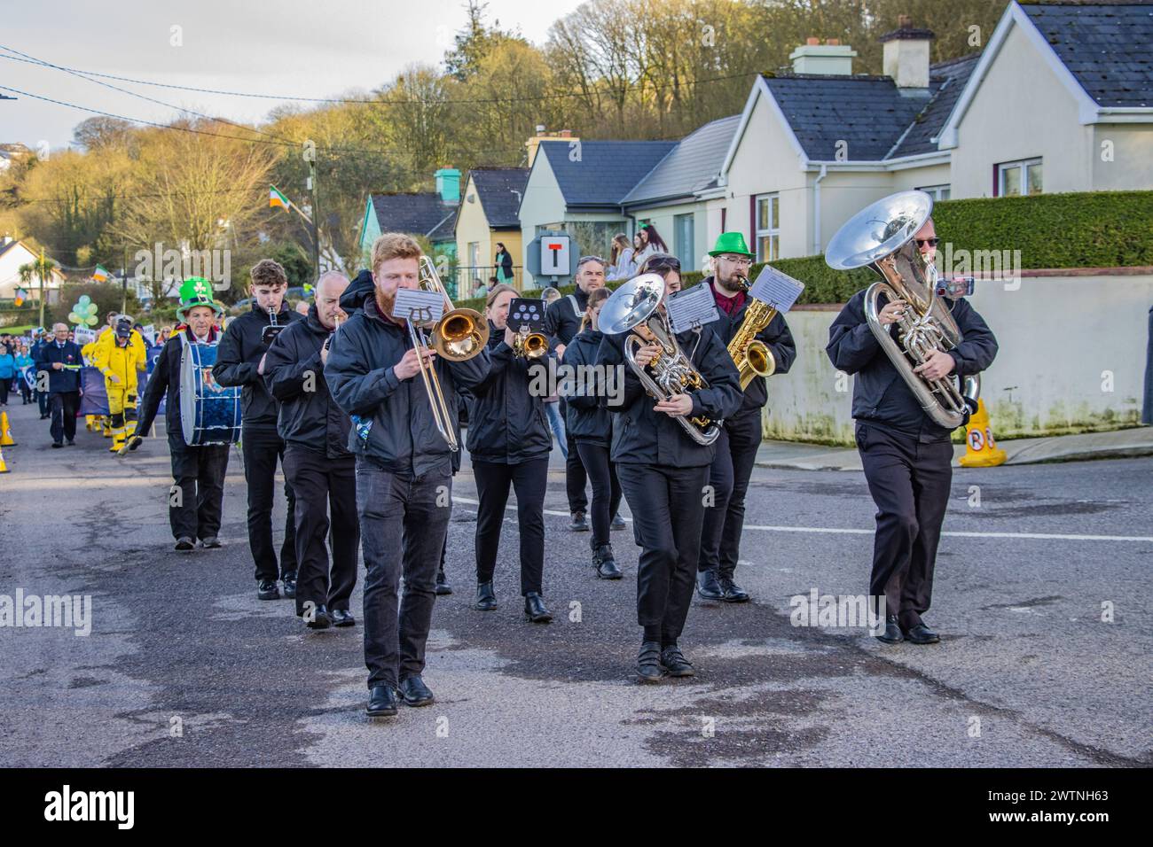 Courtmacsherry Land and Sea St. Patrick's Day Parade, March 2024 Stock ...