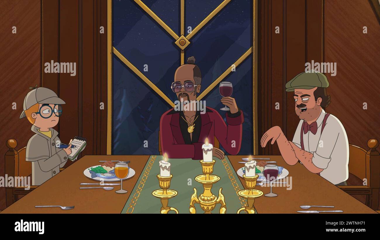 GRIMSBURG, Stan Flute (left, voice: Rachel Dratch), Marvin Flute (right ...