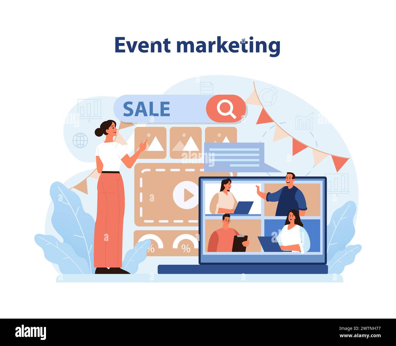 Event coordination Stock Vector Images - Alamy