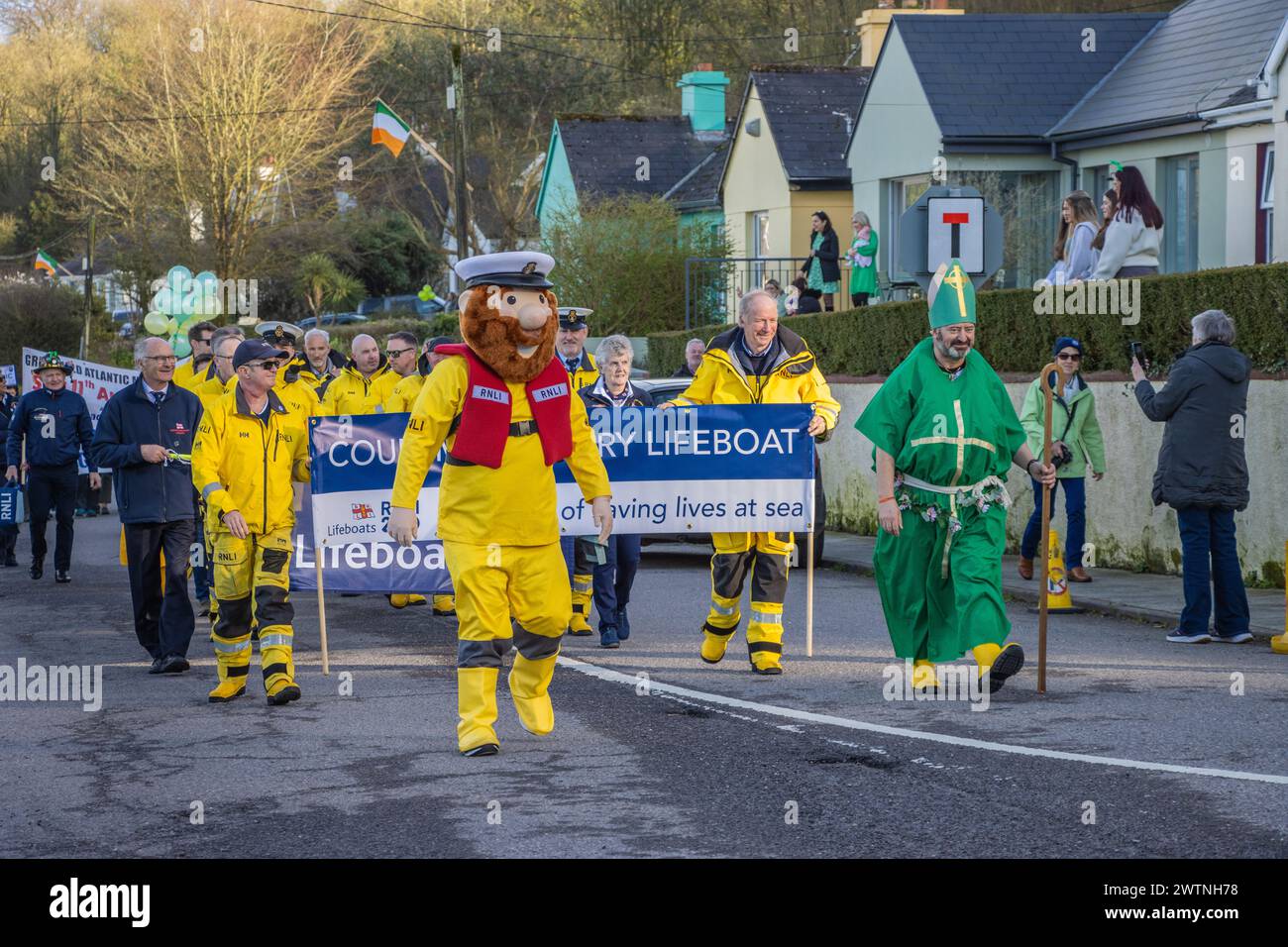 Courtmacsherry Land and Sea St. Patrick's Day Parade, March 2024 Stock ...