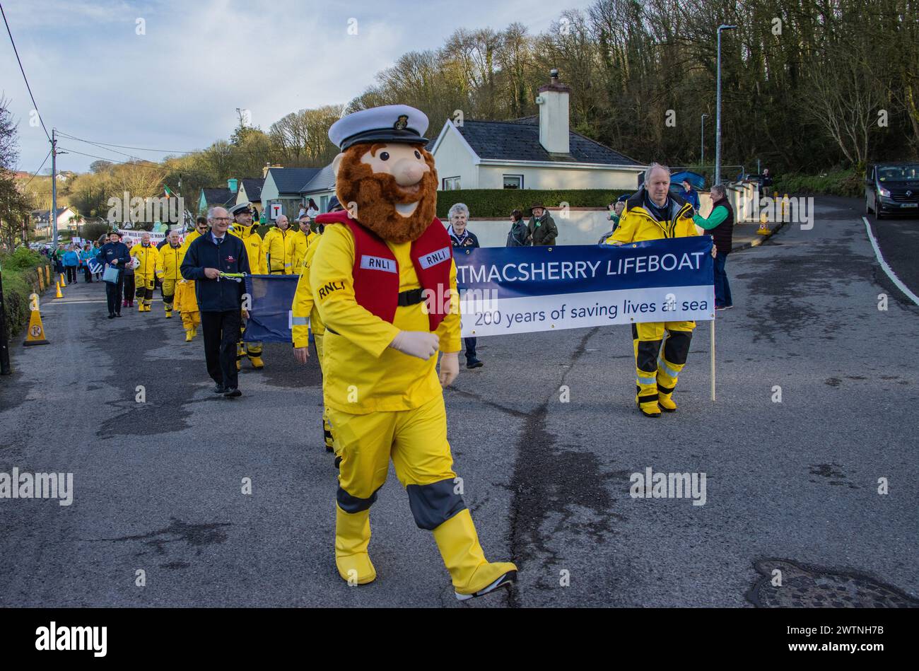 Courtmacsherry Land and Sea St. Patrick's Day Parade, March 2024 Stock ...
