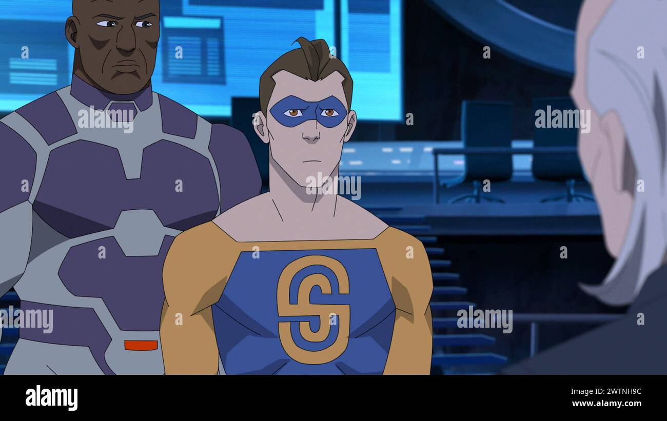 INVINCIBLE, from left: Black Samson (voice: Khary Payton), Shapesmith ...