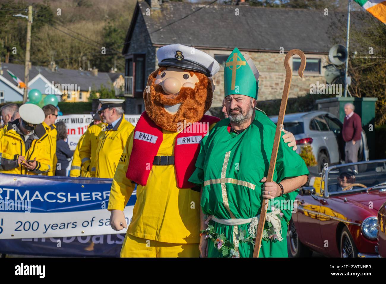 Courtmacsherry Land and Sea St. Patrick's Day Parade, March 2024 Stock ...