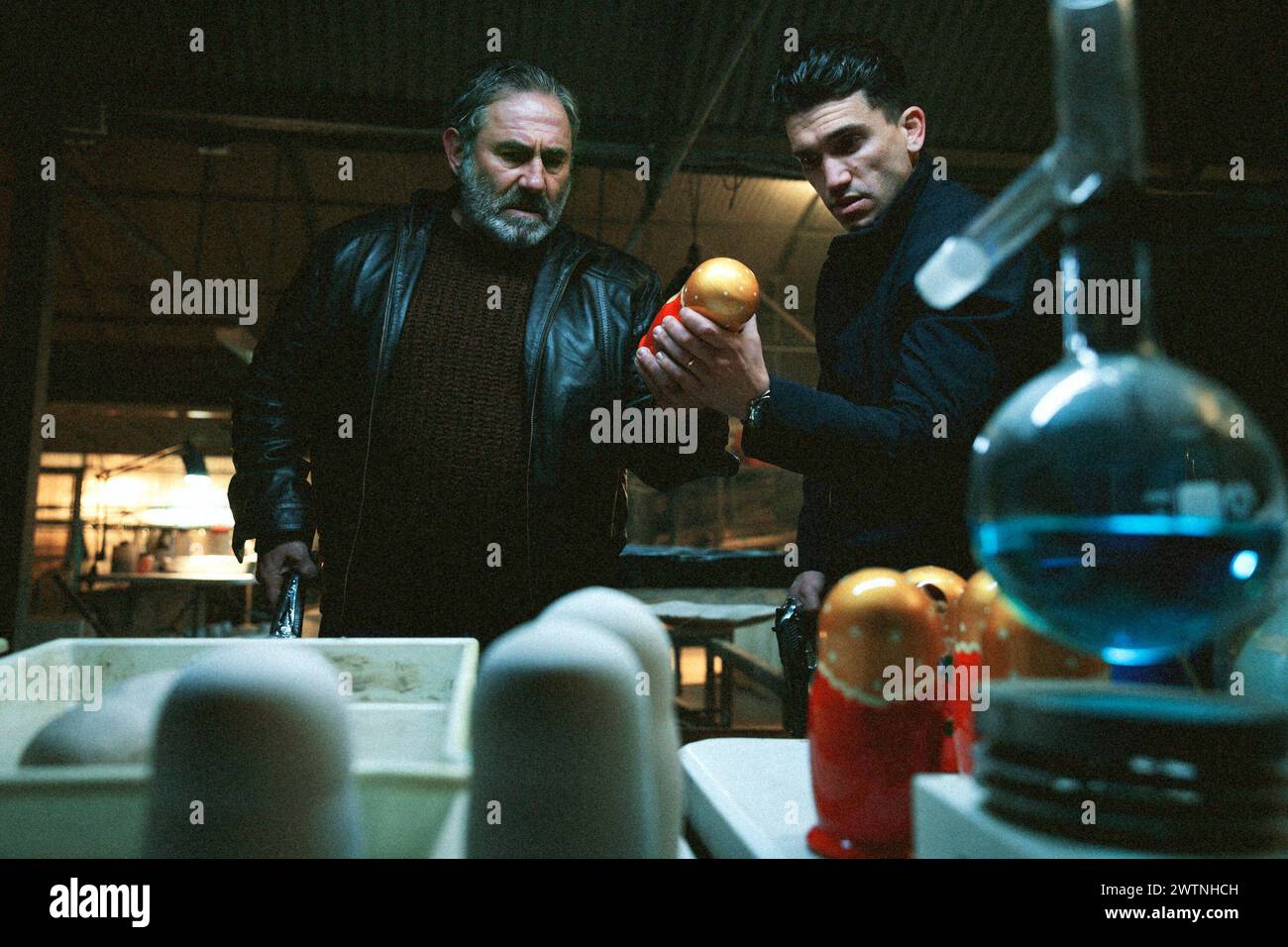 IRON REIGN, (aka MANO DE HIERRO), from left: Sergi Lopez, Jaime Lorente ...