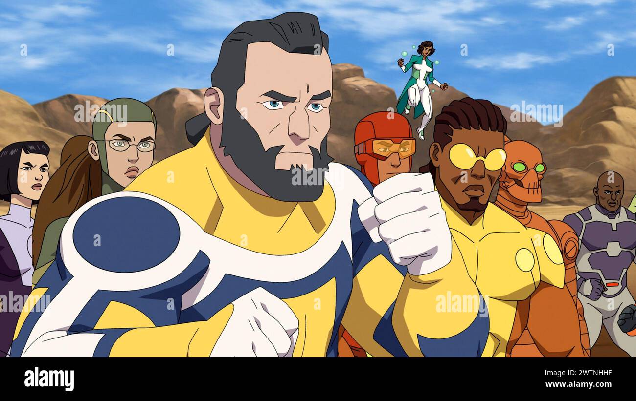 INVINCIBLE, from left: Dupli-Kate (voice: Melise), Shrinking Ray (voice ...