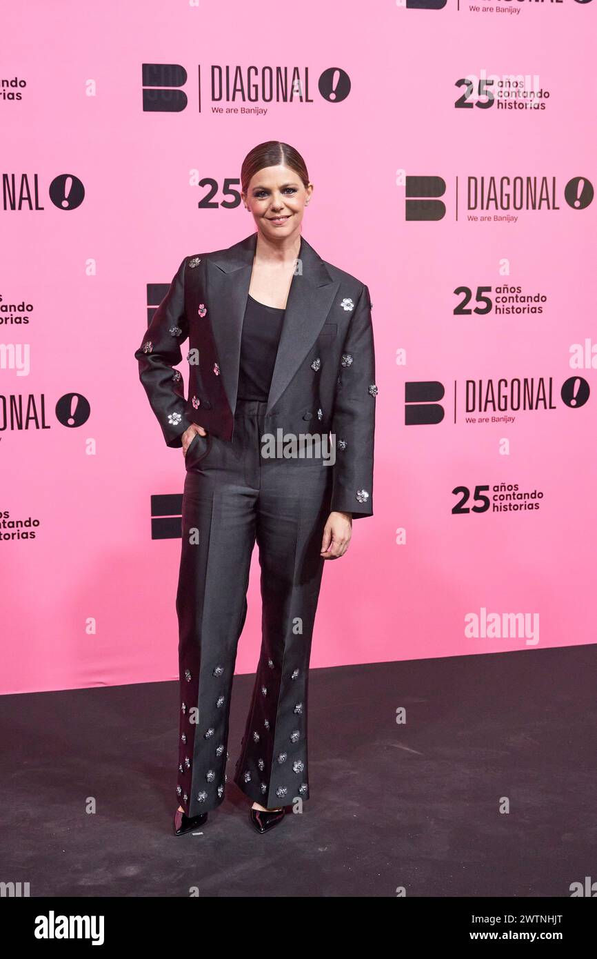 Madrid. Spain. 20240318, Manuela Velasco attends ‘Diagonal’ 25 years ...
