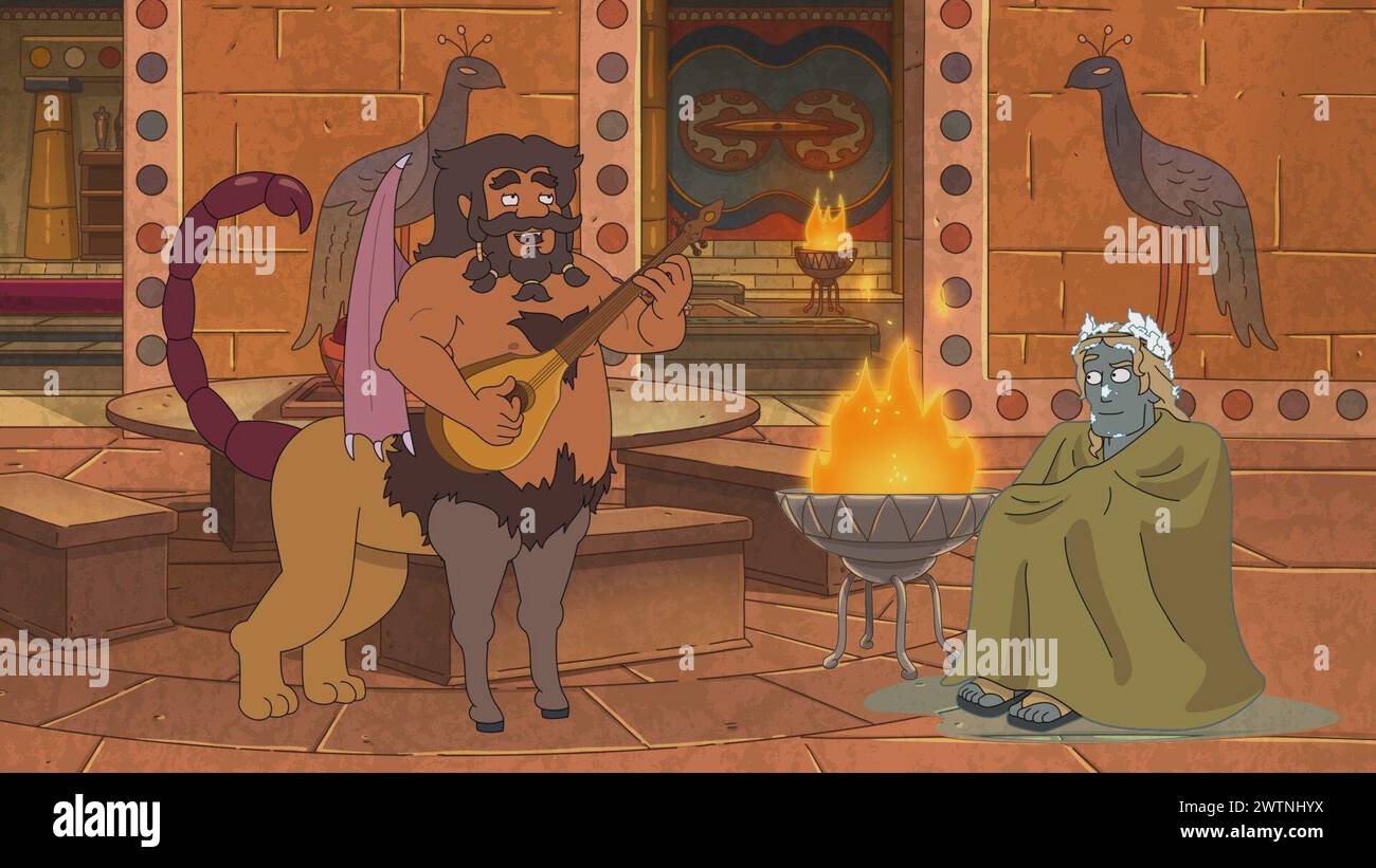 KRAPOPOLIS, Shlub (left, voice: Matt Berry), 'Eclipse', (Season 1, ep ...