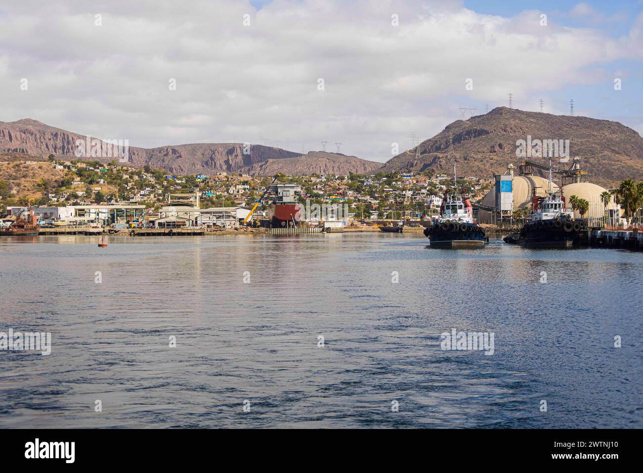 Maritime terminal and Port Precinct of Guaymas, Sonora, specialized ...
