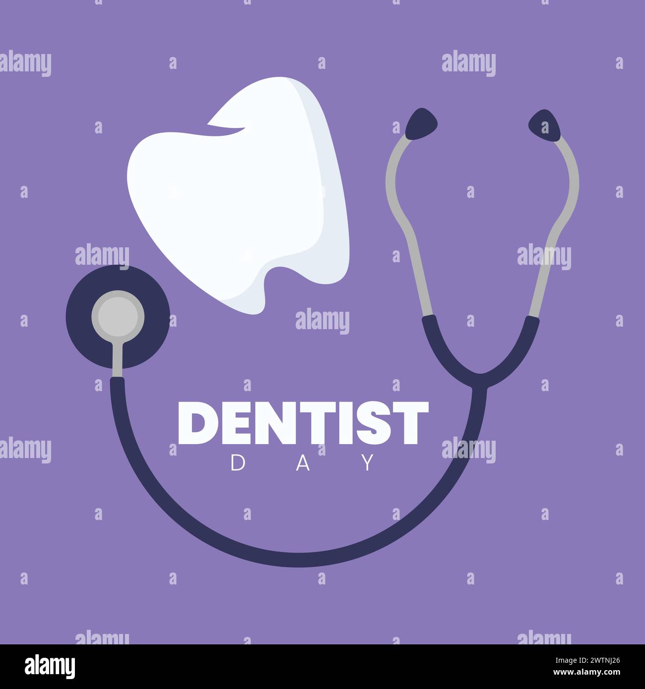Dentist's Day Vector Icon Illustration Dentist icon Dental hygiene vector Stock Vector Image ...