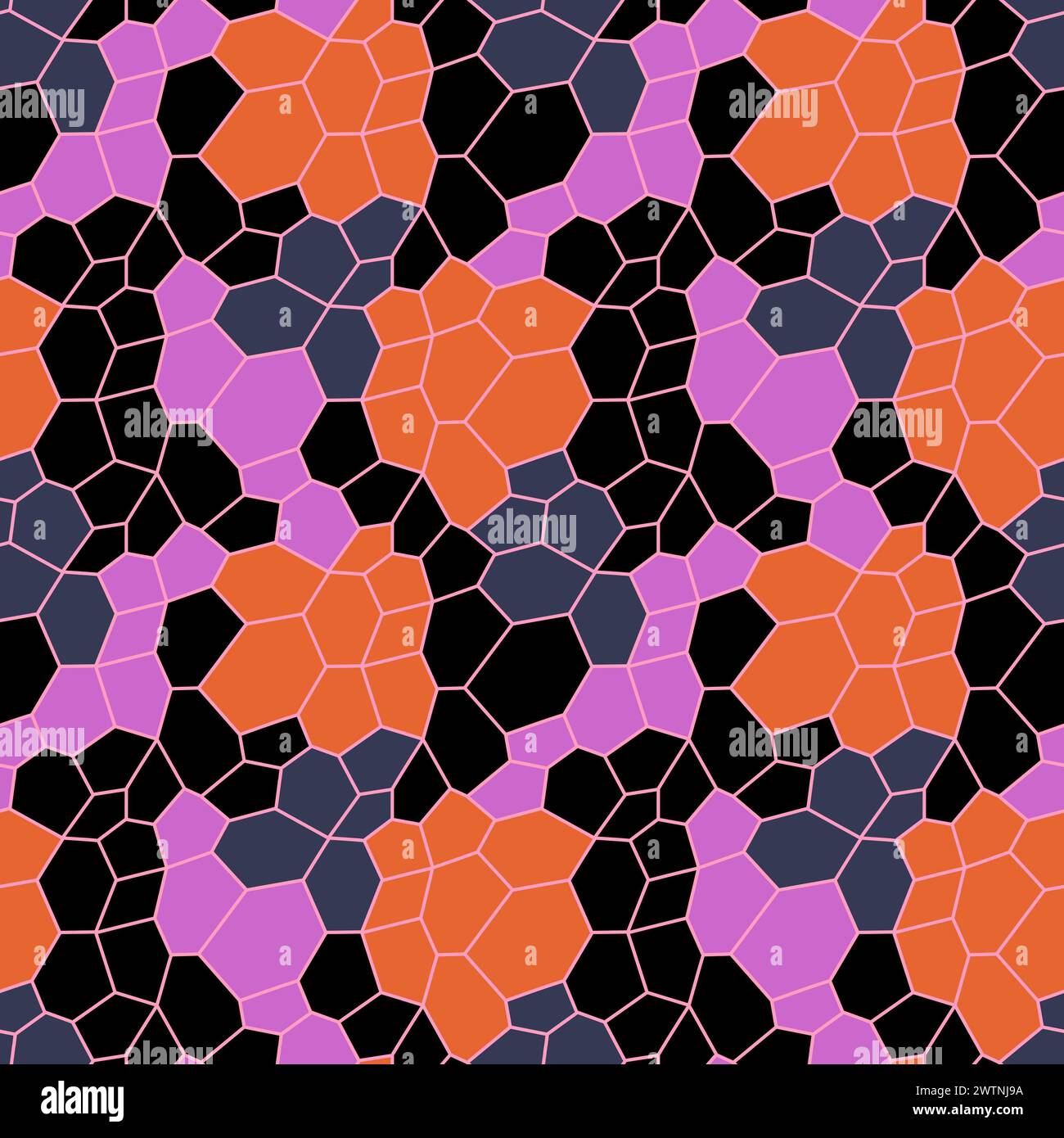 Summer mermaid skin seamless geometric bubble pattern for wrapping ...