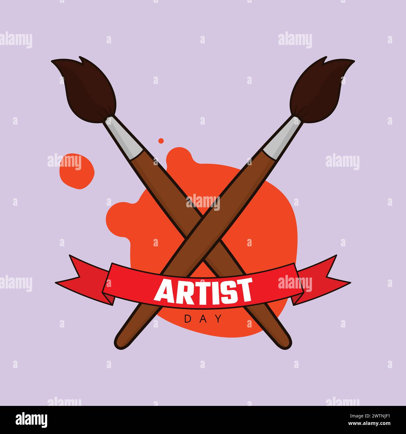 Celebration painter drawing Stock Vector Images - Alamy