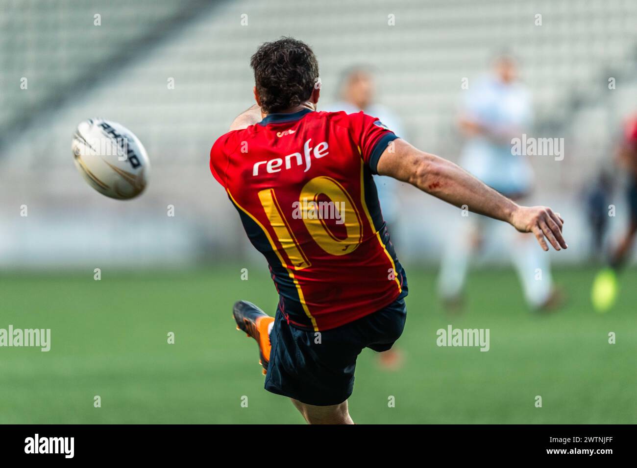 Bautista GUEMES of Spain during the Rugby Europe Championship 2024 ...
