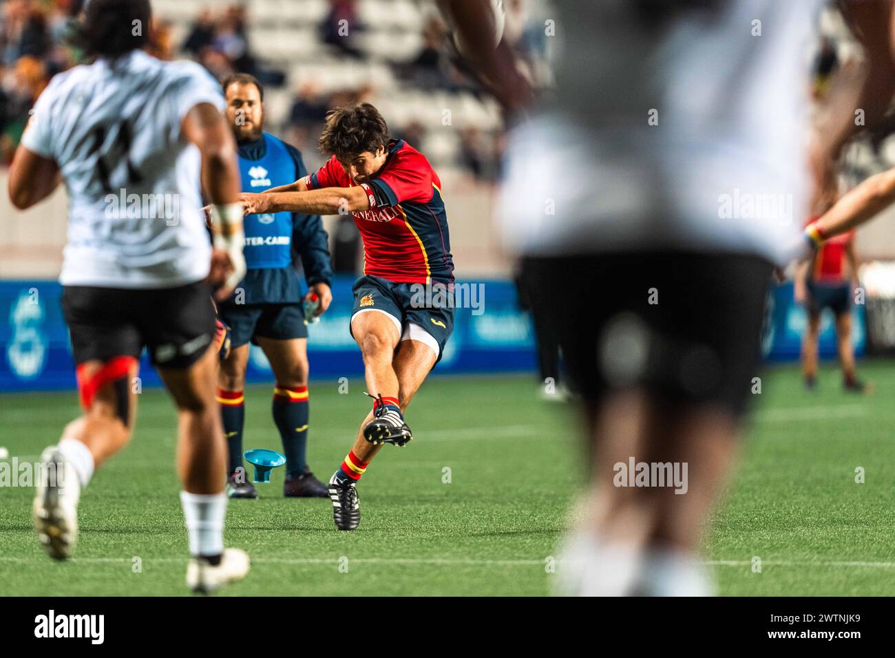 Gonzalo OTAMENDI of Spain during the Rugby Europe Championship 2024 Finals, Bronze Final, rugby ...
