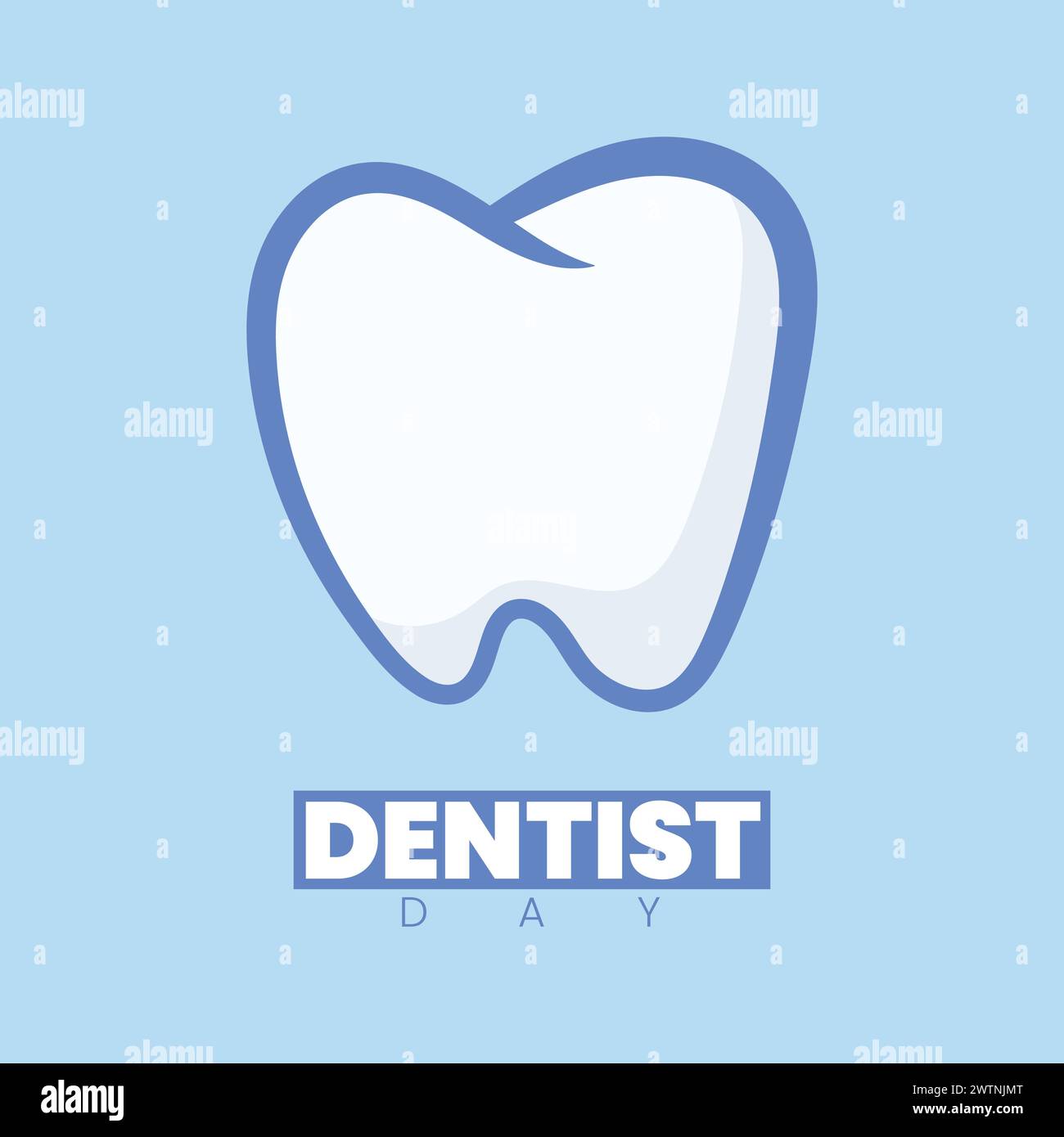 Dentist's Day Vector Icon Illustration Dentist icon Dental hygiene vector Stock Vector Image ...