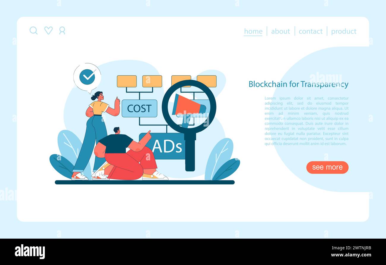 Ad blocks Stock Vector Images - Alamy