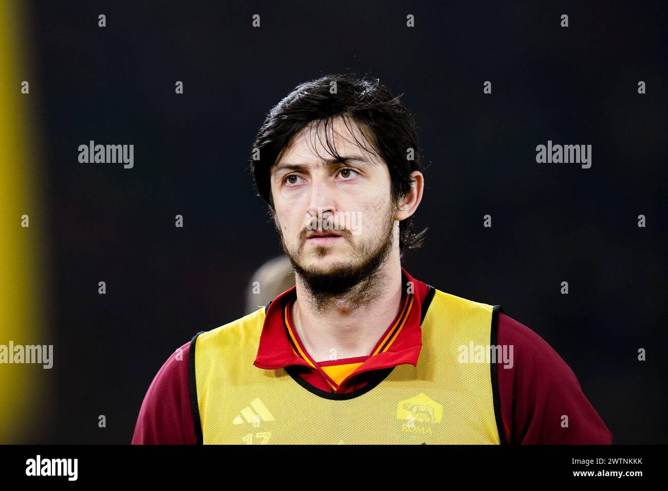 Rome, Italy. 17th Mar, 2024. Sardar Azmoun of AS Roma during the Serie ...
