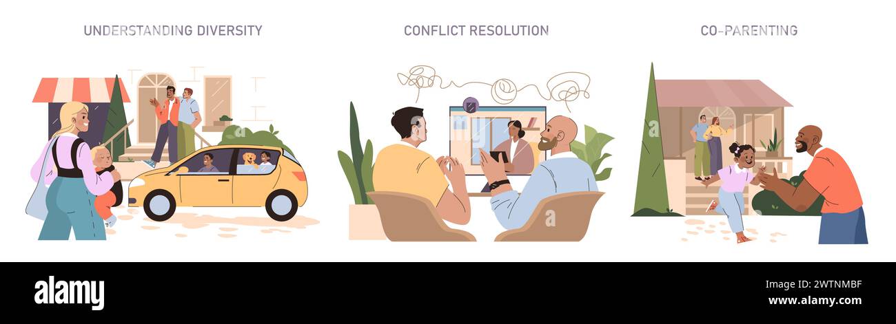 Modern Families set. Celebrating inclusivity, navigating conflict, and ... Modern Families set. Celebrating inclusivity, navigating conflict, and ...