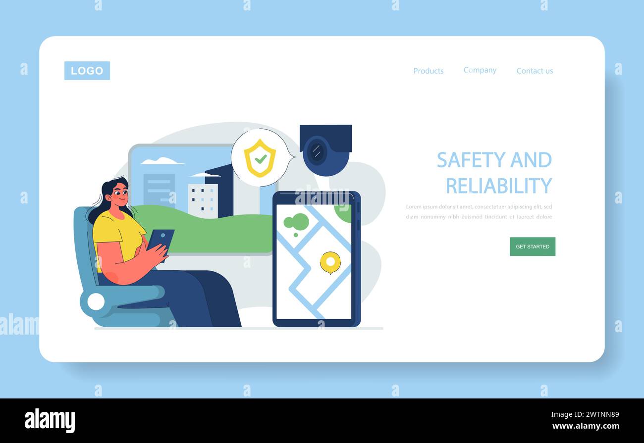 Urban safety infrastructure Stock Vector Images - Alamy