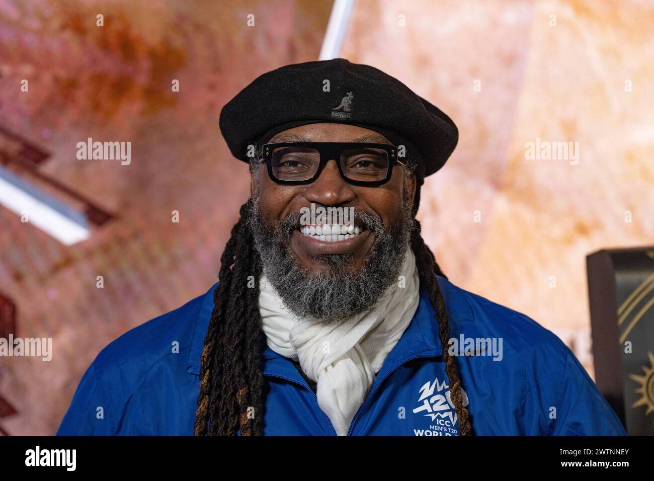 Professional cricketer Chris Gayle of team West Indies visits Empire ...