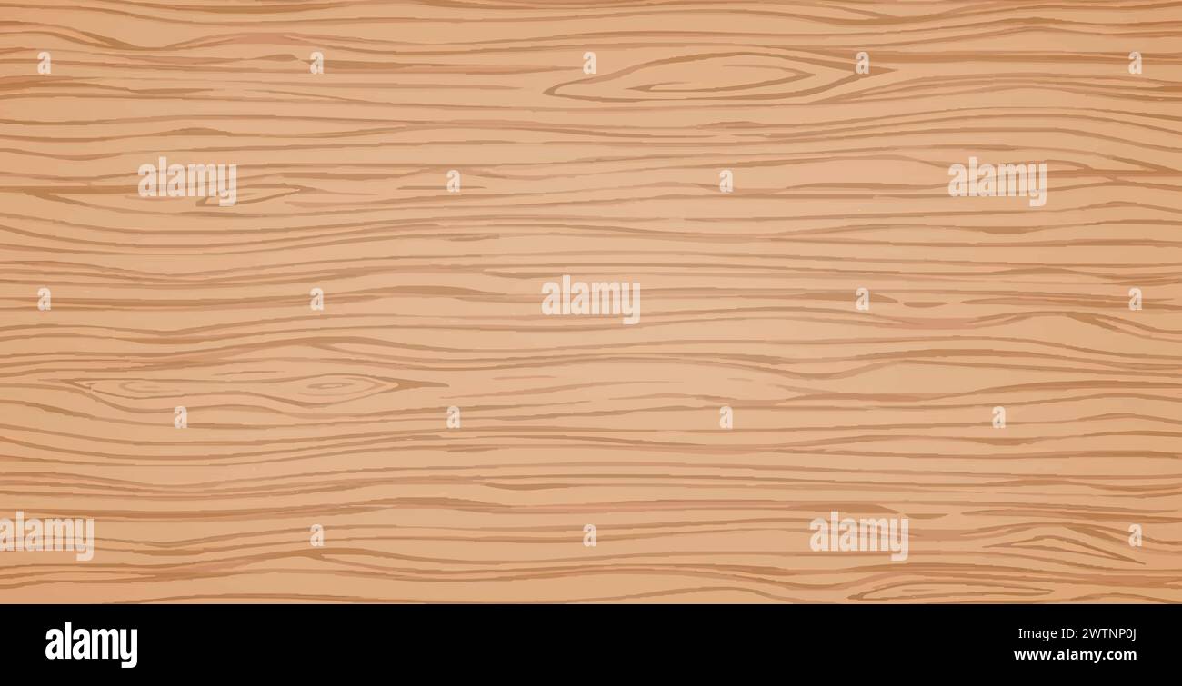 Realistic light wood pattern texture, background - Vector illustration ...