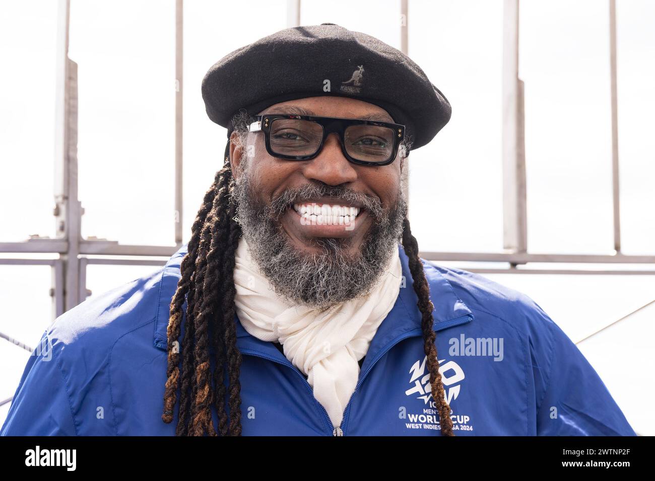 New York, USA. 18th Mar, 2024. Professional cricketer Chris Gayle of ...