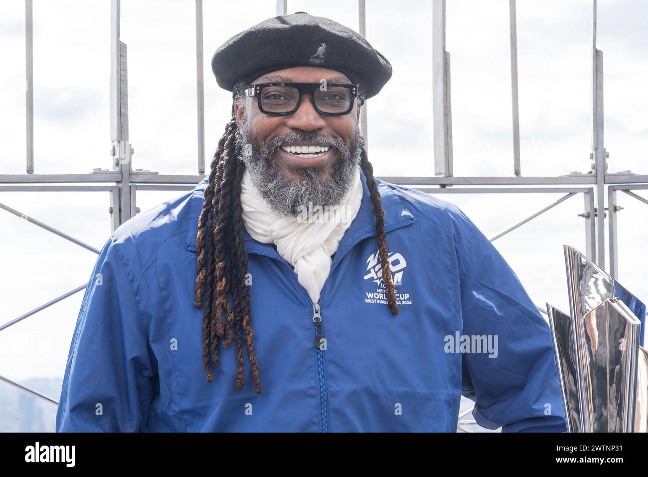 New York, USA. 18th Mar, 2024. Professional cricketer Chris Gayle of ...