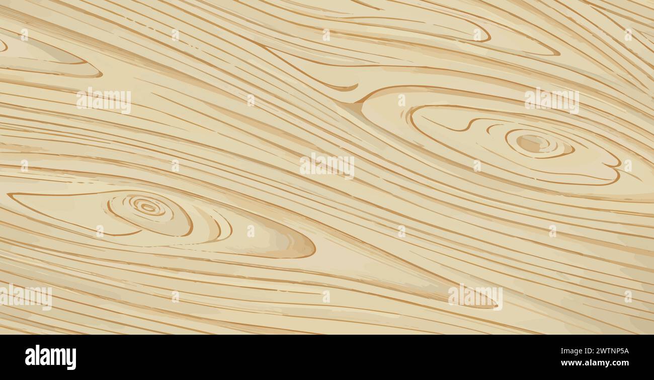 Realistic light wood pattern texture, background - Vector illustration ...