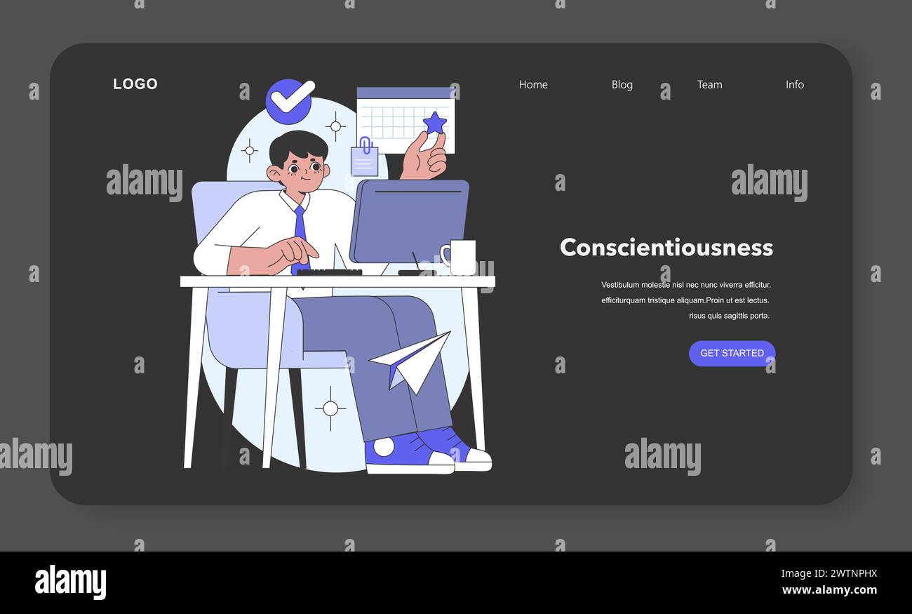 Conscientiousness aspect of the Big Five Personality. A focused ...