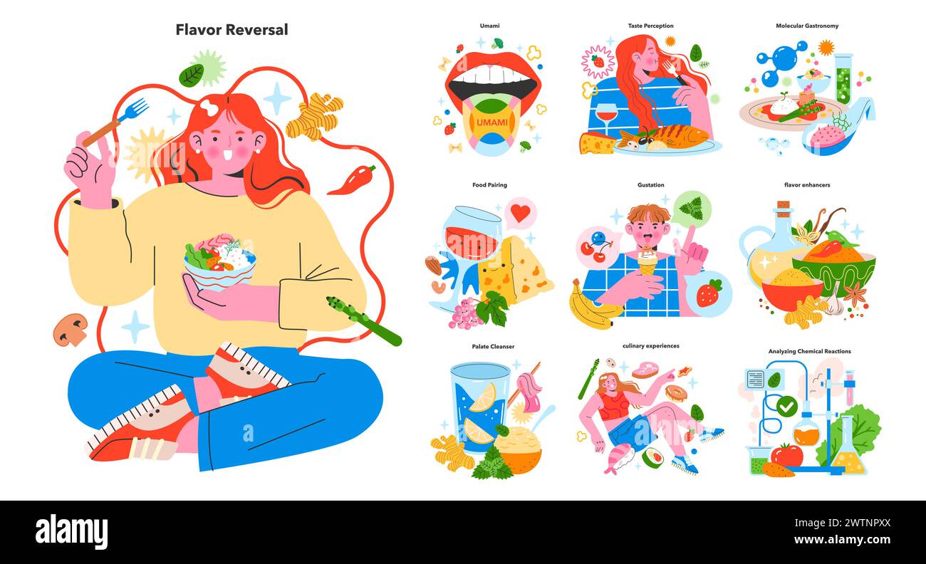 Hyperconnectivity concept set. Interconnected digital ecosystem with 5G ...